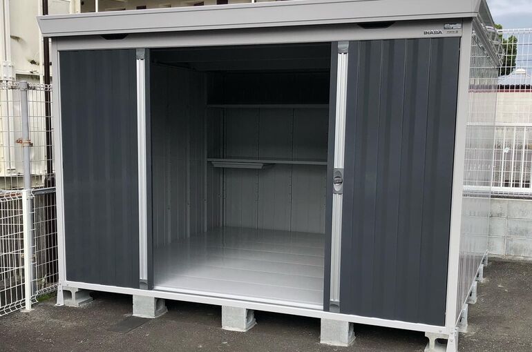 イナバ物置 FS-3030S | 最近工事をお受けした富士市近郊のエクステリアの施行事例を掲載しています