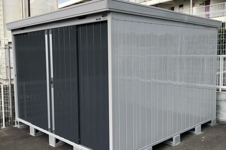 イナバ物置 FS-3030S | 最近工事をお受けした富士市近郊のエクステリアの施行事例を掲載しています